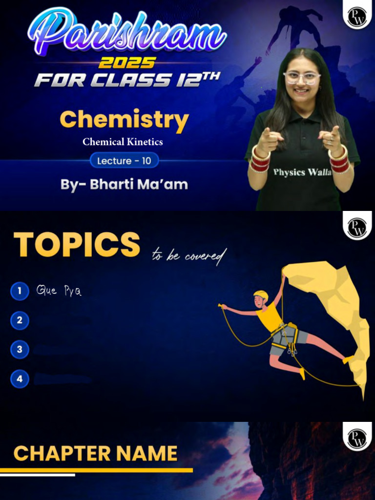 Chemical Kinetics 10 | PDF