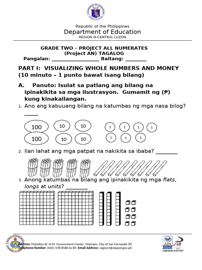 23 - 24 - 2 Project An Grade 2 Tagalog V.2 1 | PDF