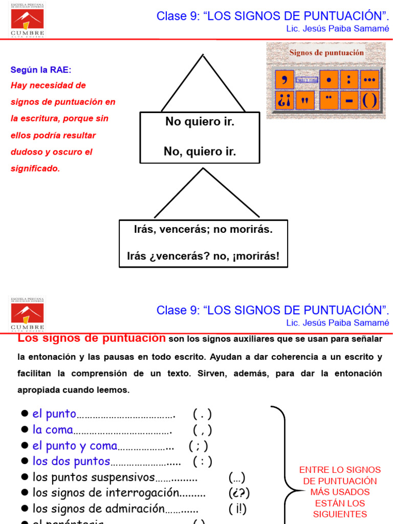 Signos de Puntuación: Guía Completa | PDF | Coma | Puntuación