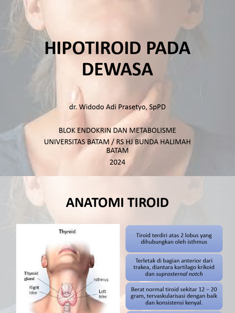Hipotiroid Pada Dewasa | PDF