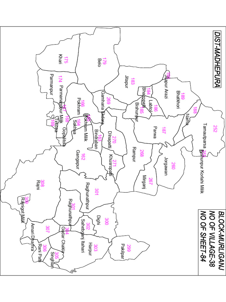 Village Names and Codes List | PDF