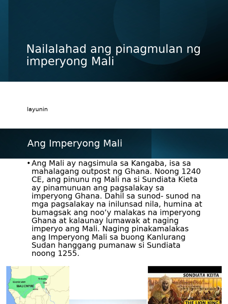 Imperyong Mali | PDF