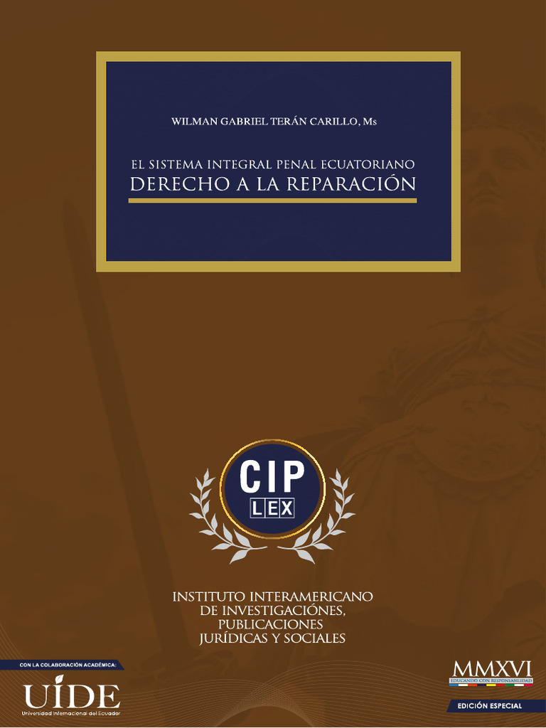 Sistema Integral Penal Libro Final - Compressed | PDF | Derecho penal | Castigos