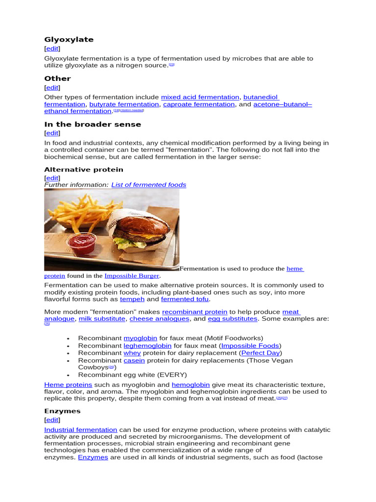 Glyoxylate | PDF | Fermentation | Biology