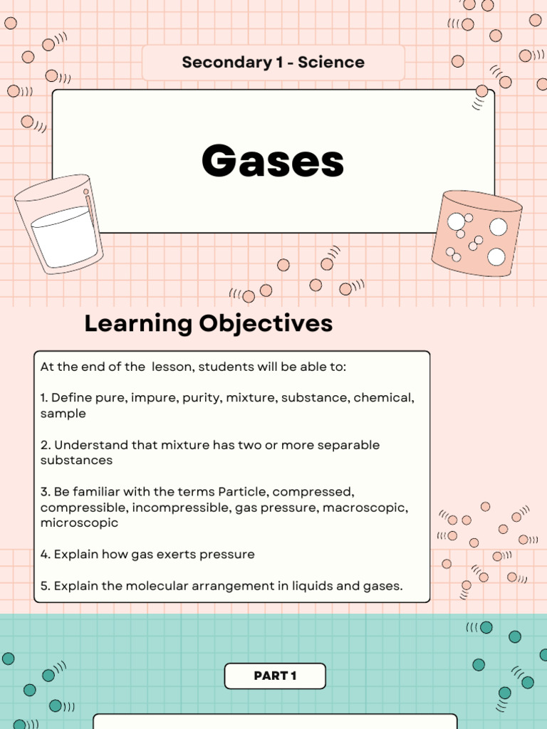 Gases Sec 1 | PDF