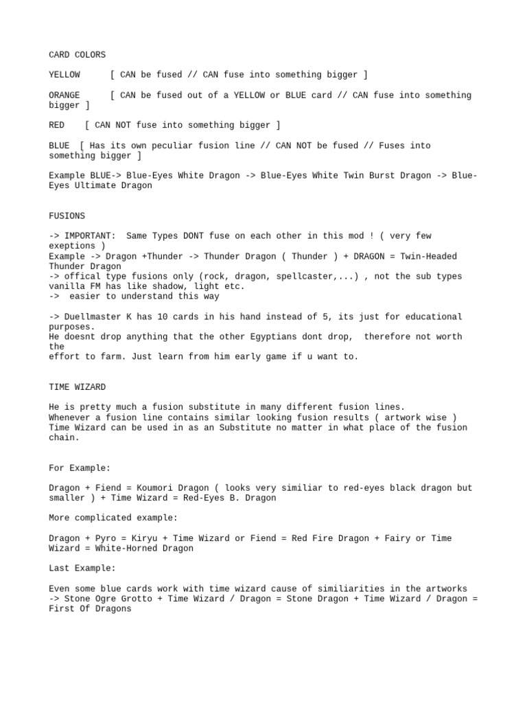 Read Before Playing | PDF