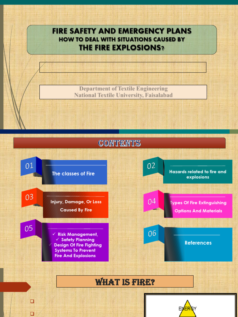 Fire Safety | PDF | Fires | Combustion