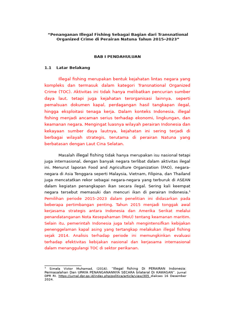 Proposal Revisi | PDF