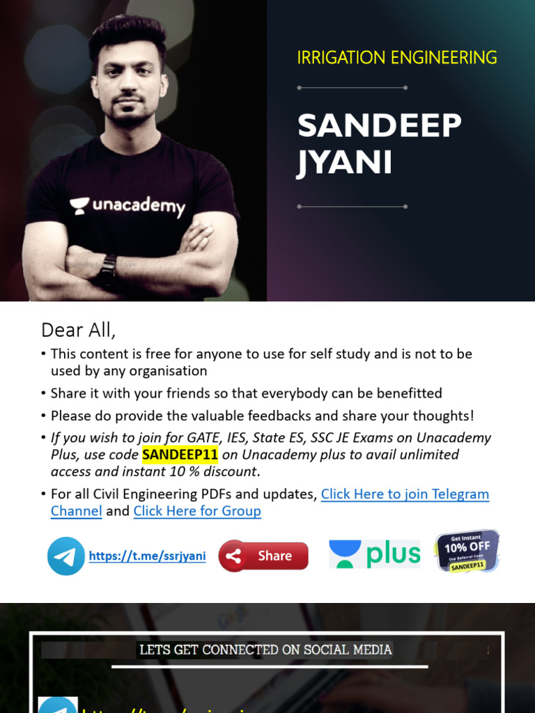 irrigation | PDF | Civil Engineering | Physical Sciences