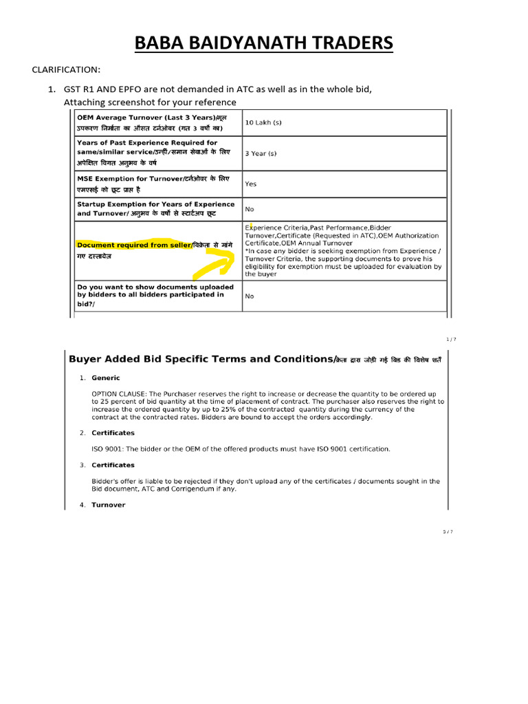 Baba Baidyanath Traders | PDF