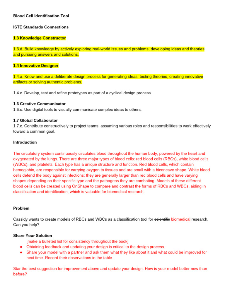 Blood Cell Classification Tool Guide | PDF | Blood Cell | Blood
