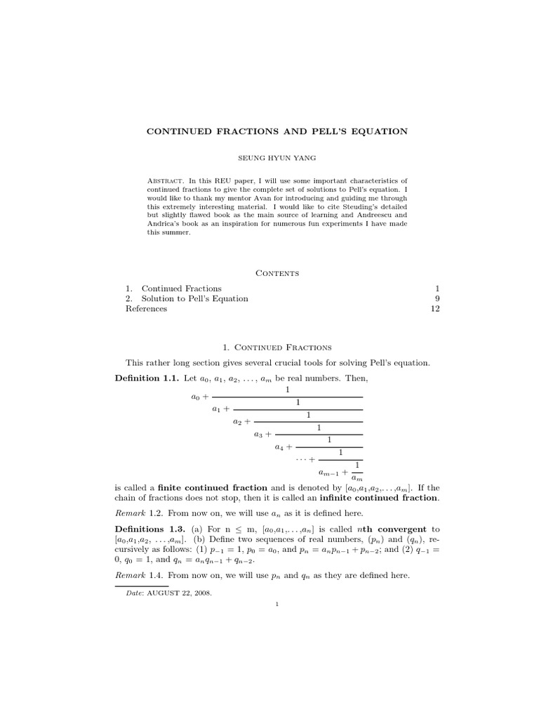 Yang | PDF | Rational Number | Mathematics