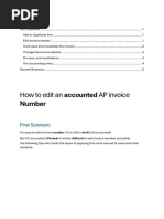 1 AP Invoice Process | PDF