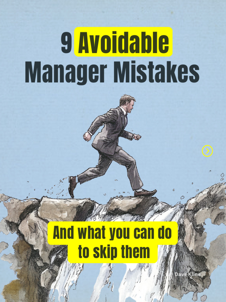 9 Avoidable Management Mistakes | PDF | Motivation | Motivational