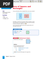 Area of A Rectangle | PDF