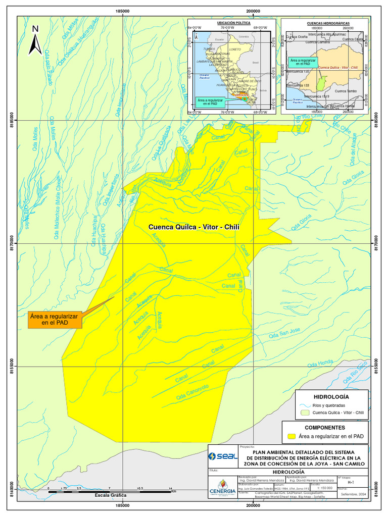 Cuenca Quilca-Vitor-Chili: Hidrología y PAD | PDF | Cuerpos de agua ...