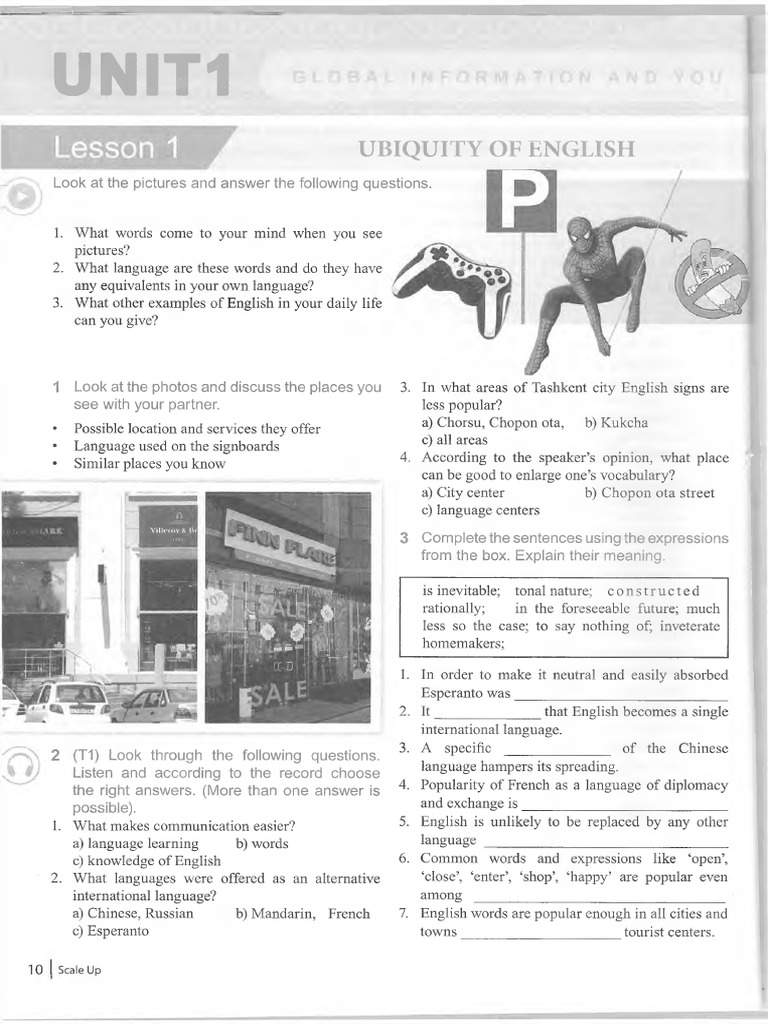 L-1 | PDF | English Language | Linguistics