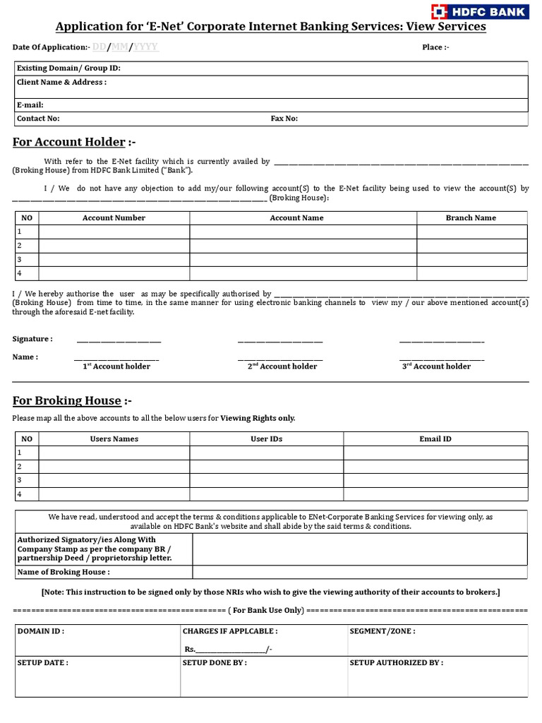 E-Net Corporate Banking Application | PDF | Computing