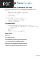 Test Job For Transcriber GoTranscript | PDF | Career & Growth