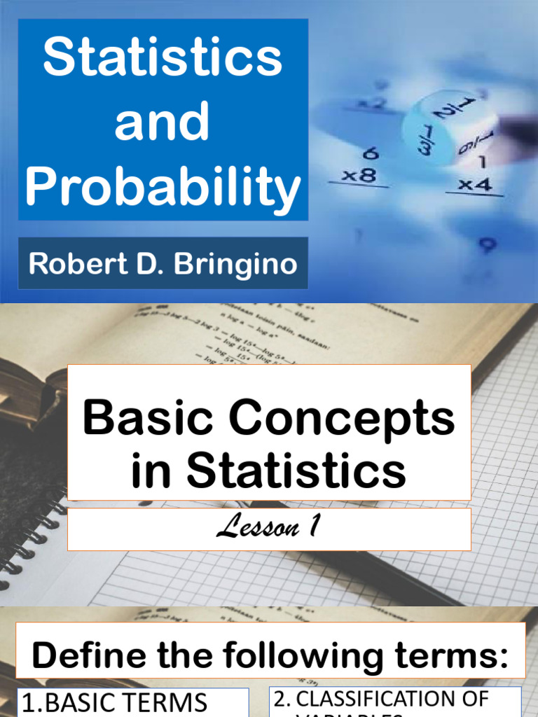 L1 Statistics and Probability | PDF