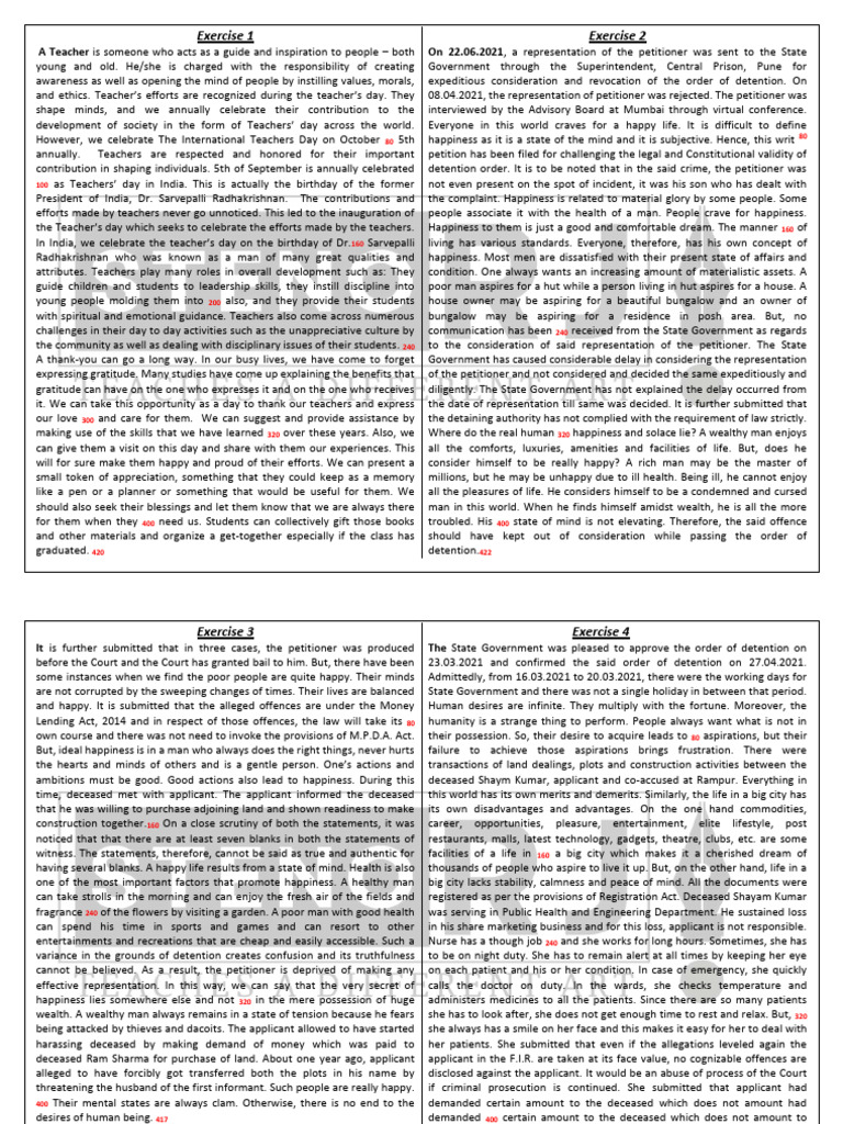 Mix Matter Dictaions | PDF | Bail | Secularism