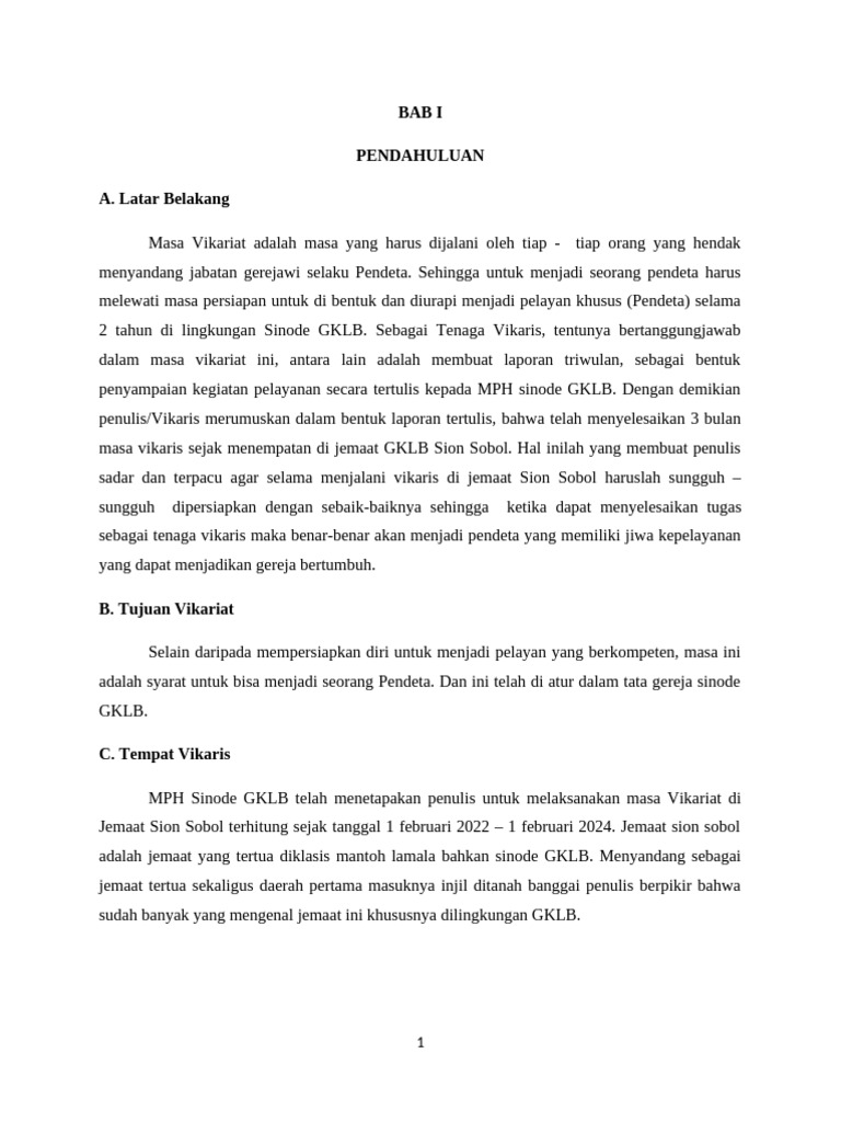 Laporan Dandy 1 | PDF