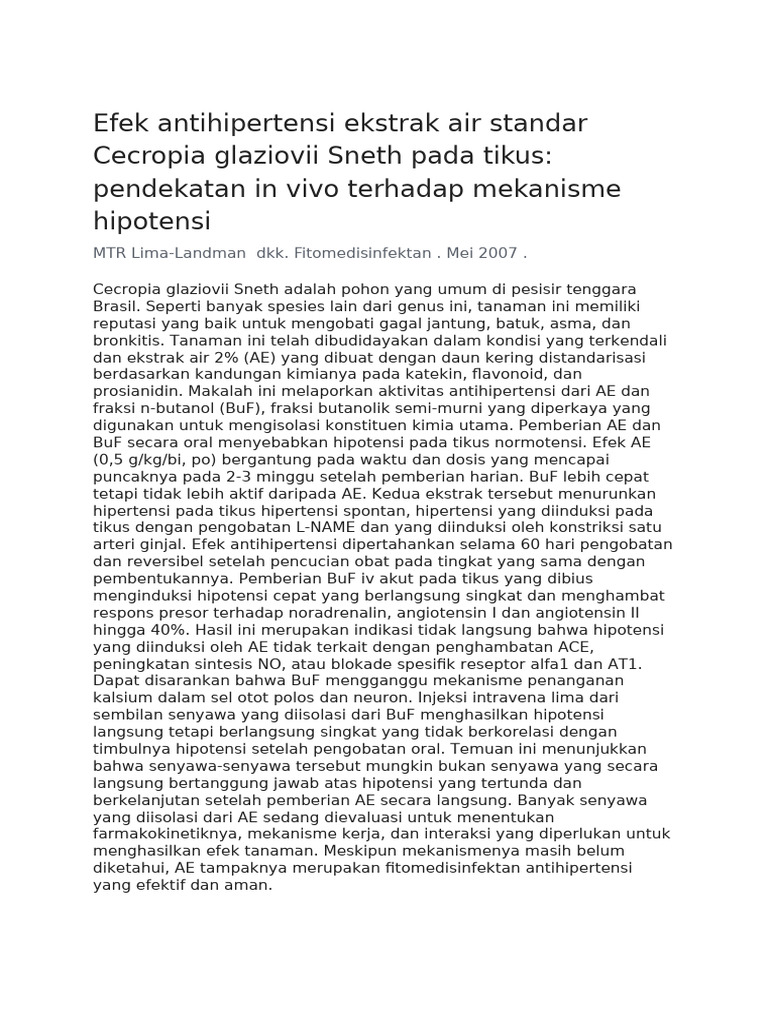 Isolasi Dari Senyawa Solanum | PDF