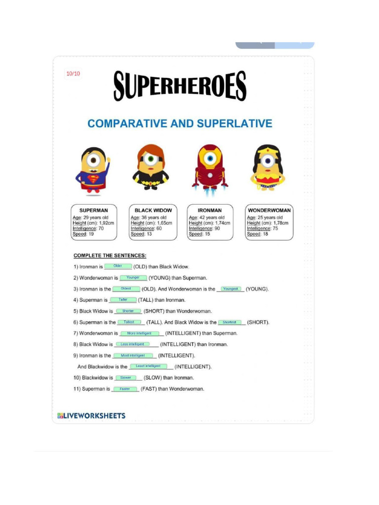 Superhéroes | PDF