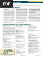 CT Trout & Salmon Stocking Update 2025 | PDF | Angling | Rainbow Trout