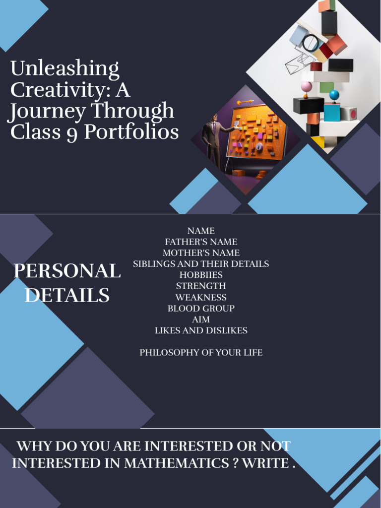 Class 9 Portfolio | PDF