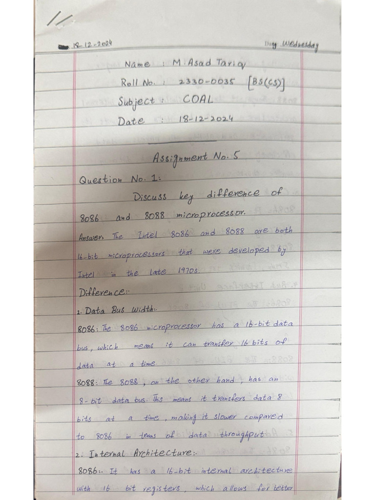 Computer Organization and Assembly Language | PDF