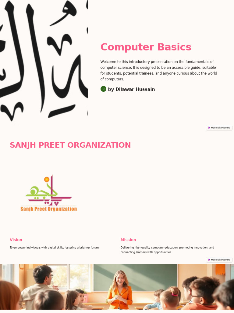 Computer Basics | PDF | Input/Output | Software