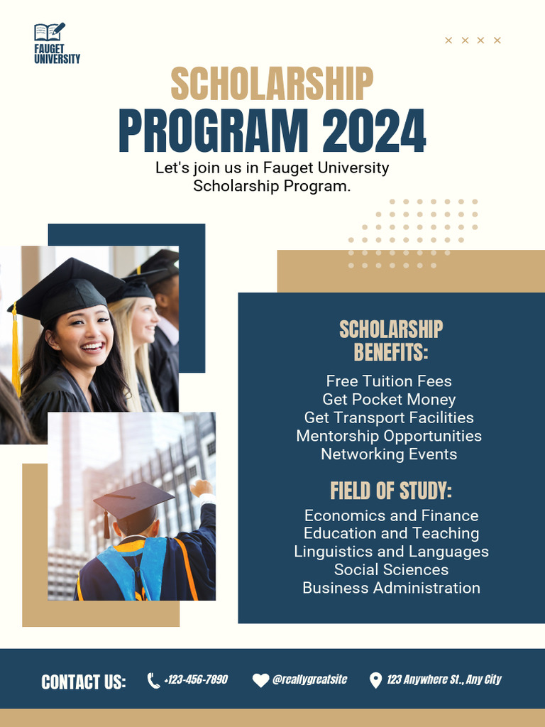 Fauget University Scholarship Program 2024 | PDF