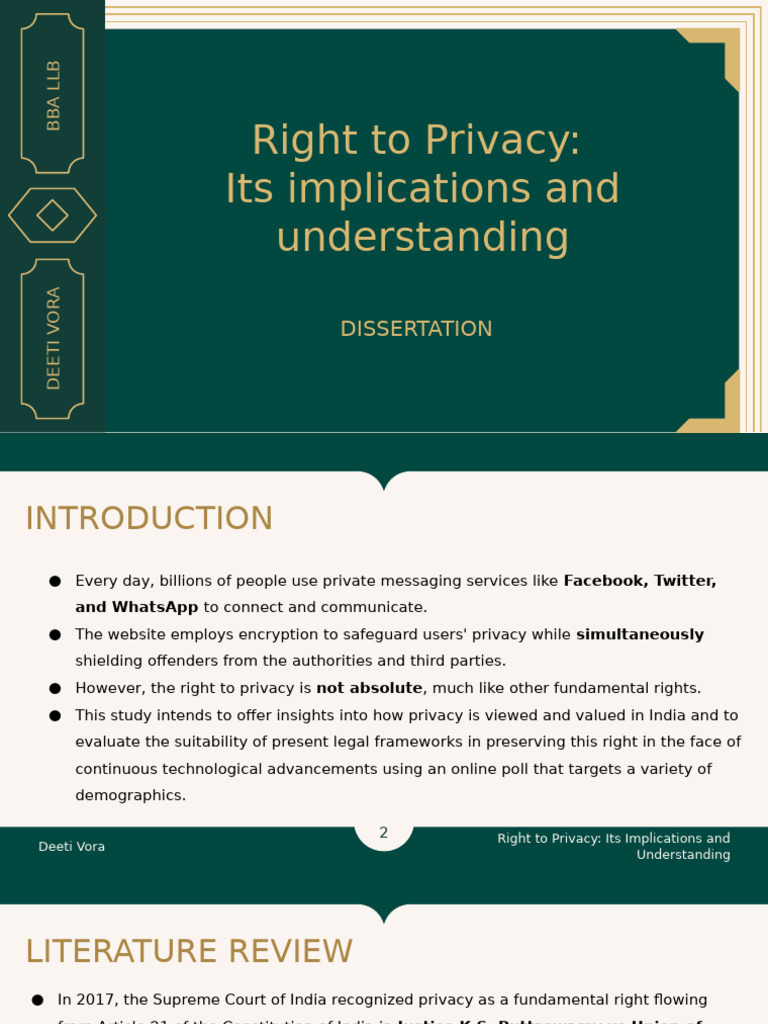 VPN Necessity in Privacy Rights Debate | PDF | Privacy | Right To Privacy