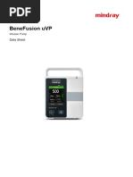 Benefusion Evp Data Sheet | PDF | Intravenous Therapy | Dose (Biochemistry)