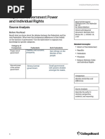 Answer Key To DBQ Constitution Tyranny | PDF | Separation Of Powers ...