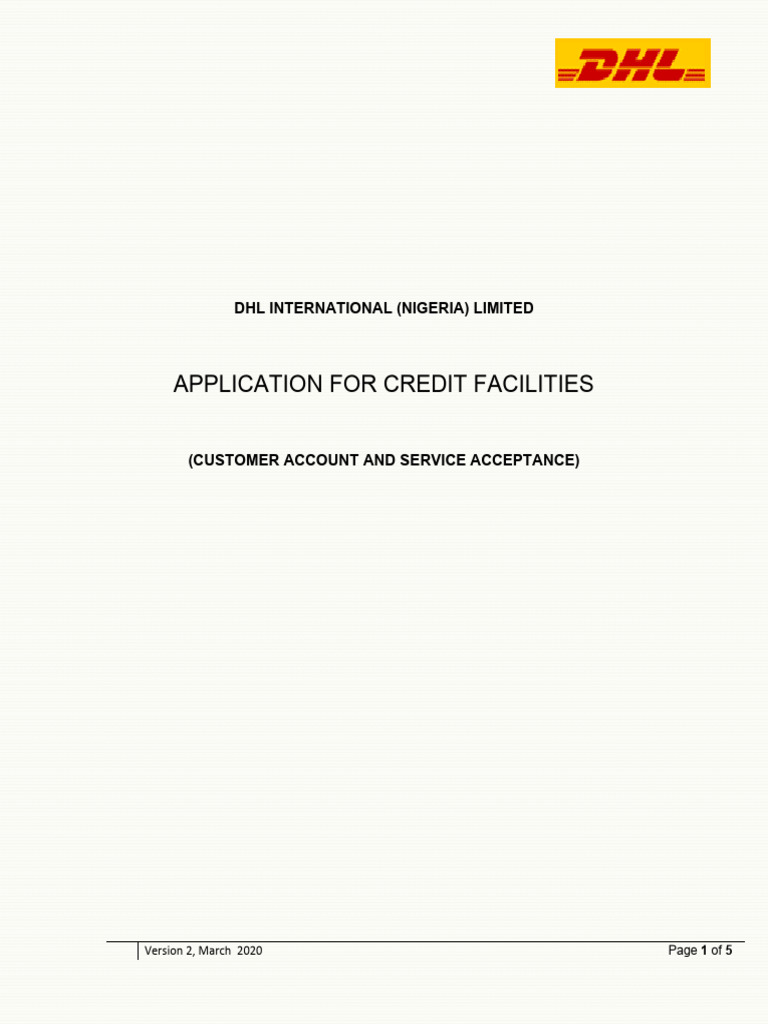Original Account Opening Form | PDF | Volume