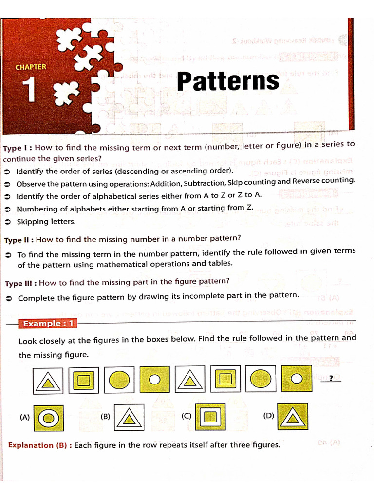 Reasoning class 2 | PDF