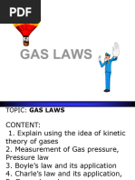 CH.11, Grade 11 (Gas Laws) | PDF | Gases | Stoichiometry
