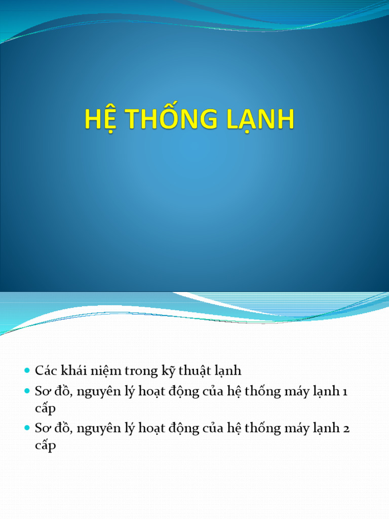 Nguyen Ly He Thong Lanh | PDF