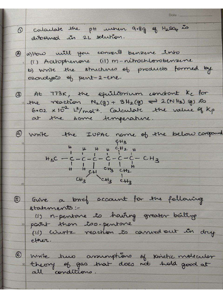 Class 11th Day 13 Secret Assignment | PDF