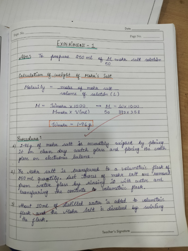 titration XII - exp 1,2,3 | PDF