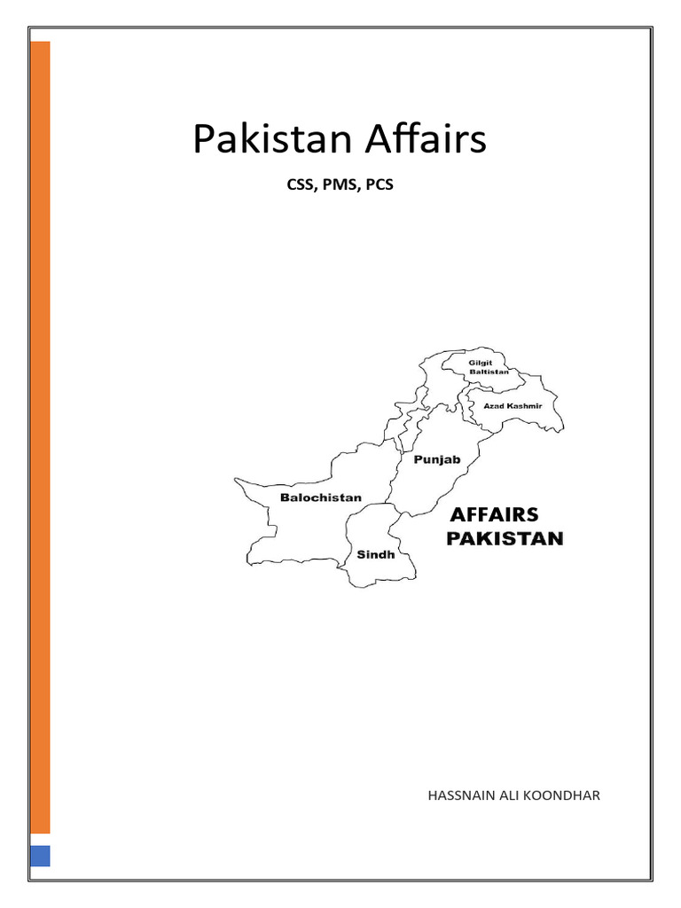 Pakistan Affairs: Key Historical Insights | PDF | Agriculture | Mughal ...