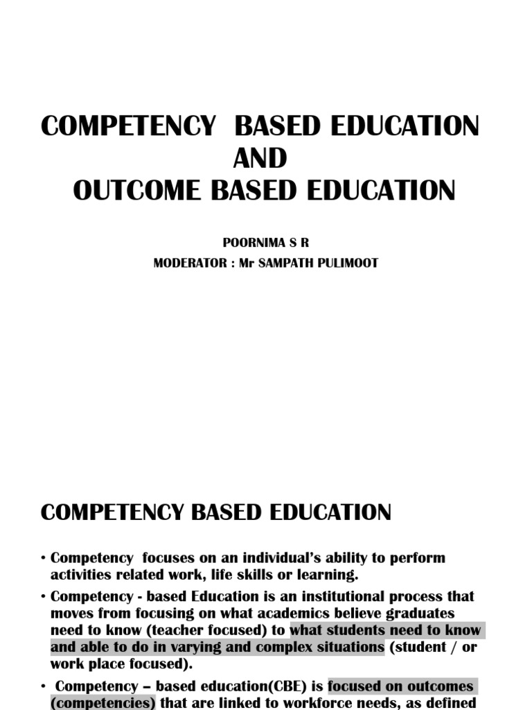 CBE AND OBE | PDF | Educational Assessment | Learning