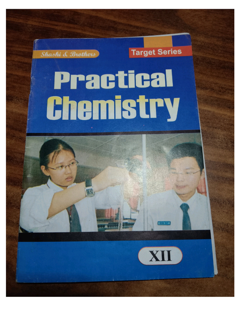 Chemistry Practical Book Class 12th | PDF