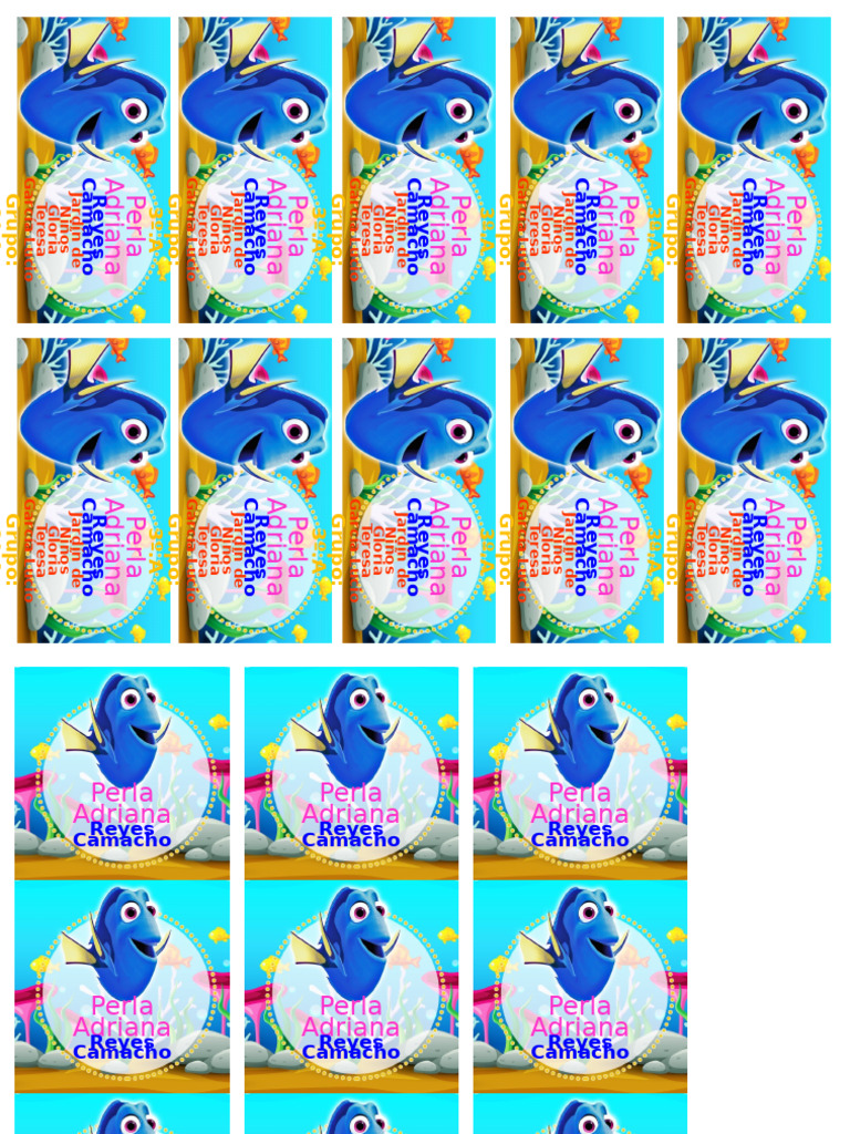 Escolares 2016 Dory | PDF