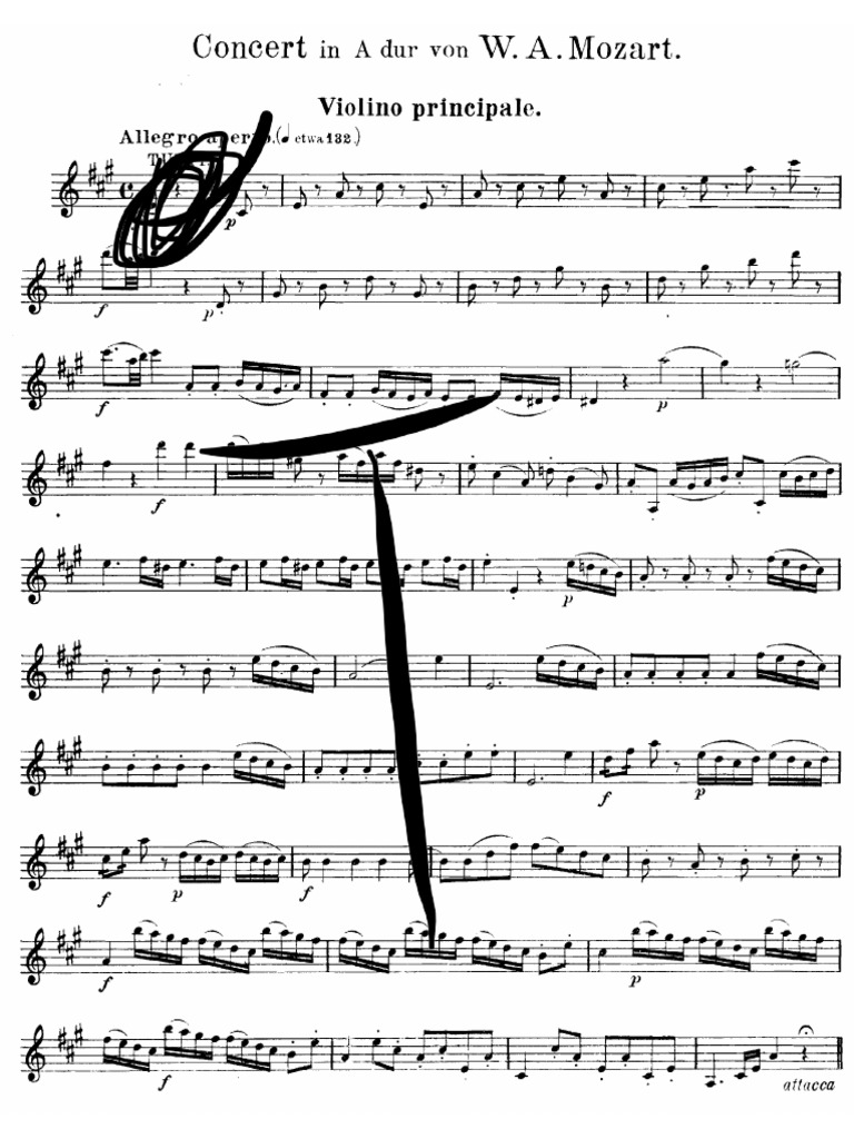 A Dur Von Mozart 2027 | PDF