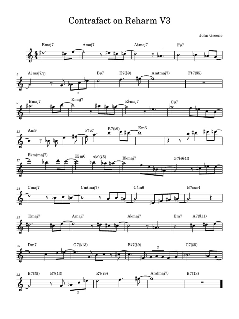 Contrafact on Reharm V3 | PDF