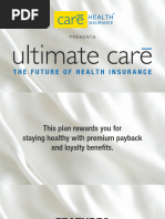 Ultimate Care Brochure | PDF | Insurance | Health Care