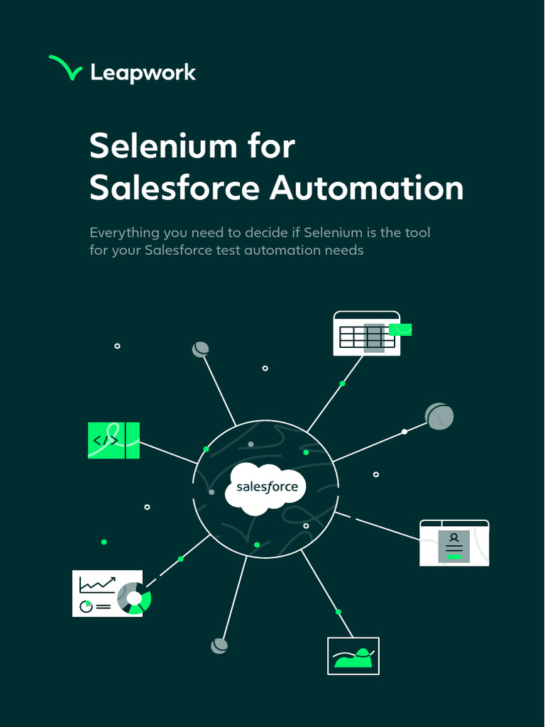 LEAPWORK - Selenium For Salesforce Automation | PDF | Selenium (Software) | Systems Architecture